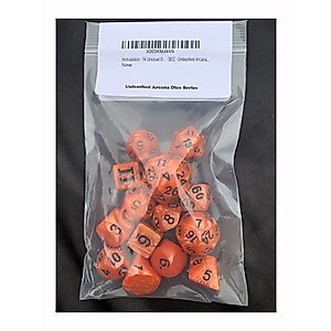 Immolation - 14 Unusual Dice Set Approved for Use with Dungeon Crawl Classics - DCC - Unleashed Arcana…