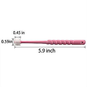 VTurboWay 360-Degree Pet Toothbrush for Puppy, Small Dog and Cat, Colors May Vary