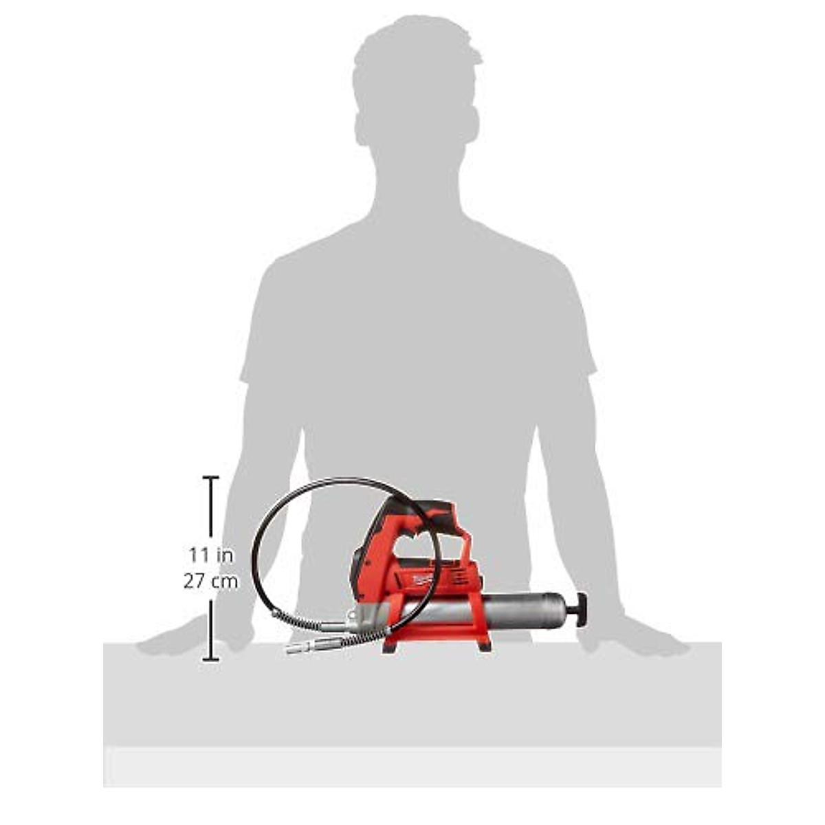 Milwaukee Bare-Tool Milwaukee 2446-20 M12 12-Volt Cordless Grease Gun (Tool Only, No Battery)