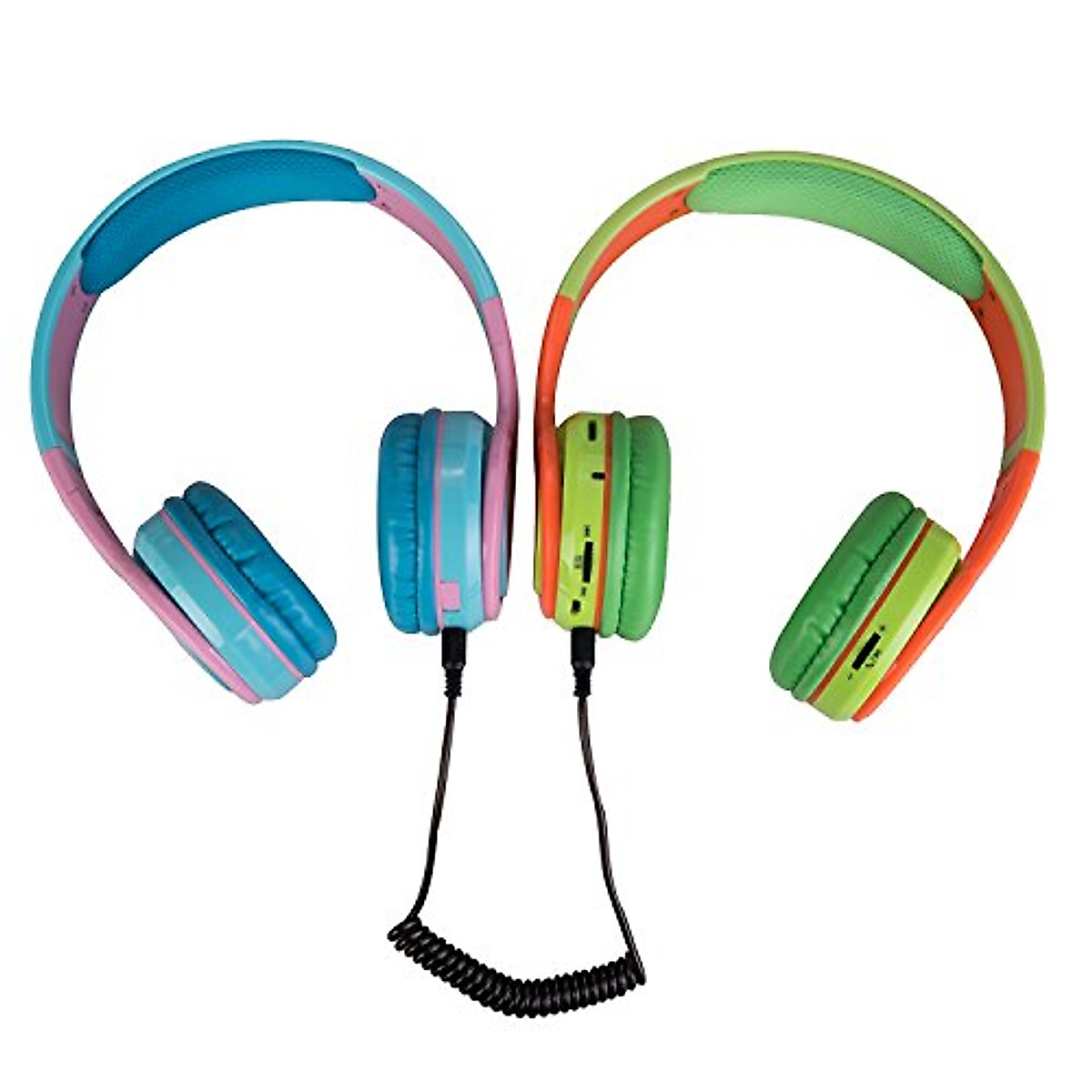 Contixo KB-2600 Kid Foldable Wireless Bluetooth Headphone Green