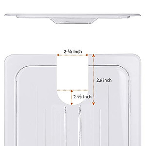 HOMENOTE Sous Vide Container 12 Quart with Lid & Rack and Sleeve - BPA Free Complete Sous Vide Accessories Kit with Cookbook For Anova and Most Sous Vide Cookers