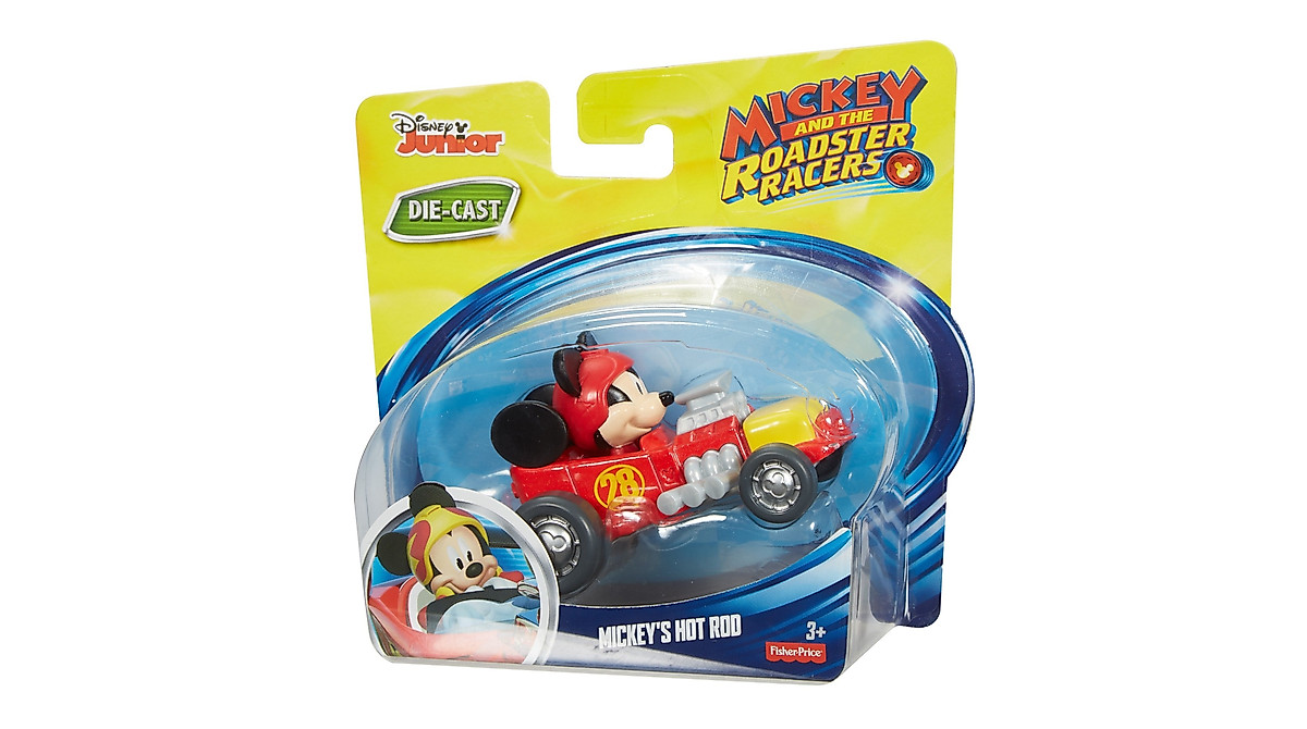Fisher-Price Mickey & the Roadster Racers Hot Rod Vehicle - Collectible Toy