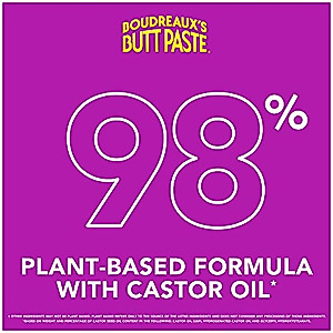 Boudreaux's Butt Paste, Butt Barrier Ointment, Rash Prevention, 4oz tube