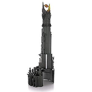 Fascinations Metal Earth Premium Series Lord of The Rings Barad-Dur 3D Metal Model Kit Bundle with Tweezers