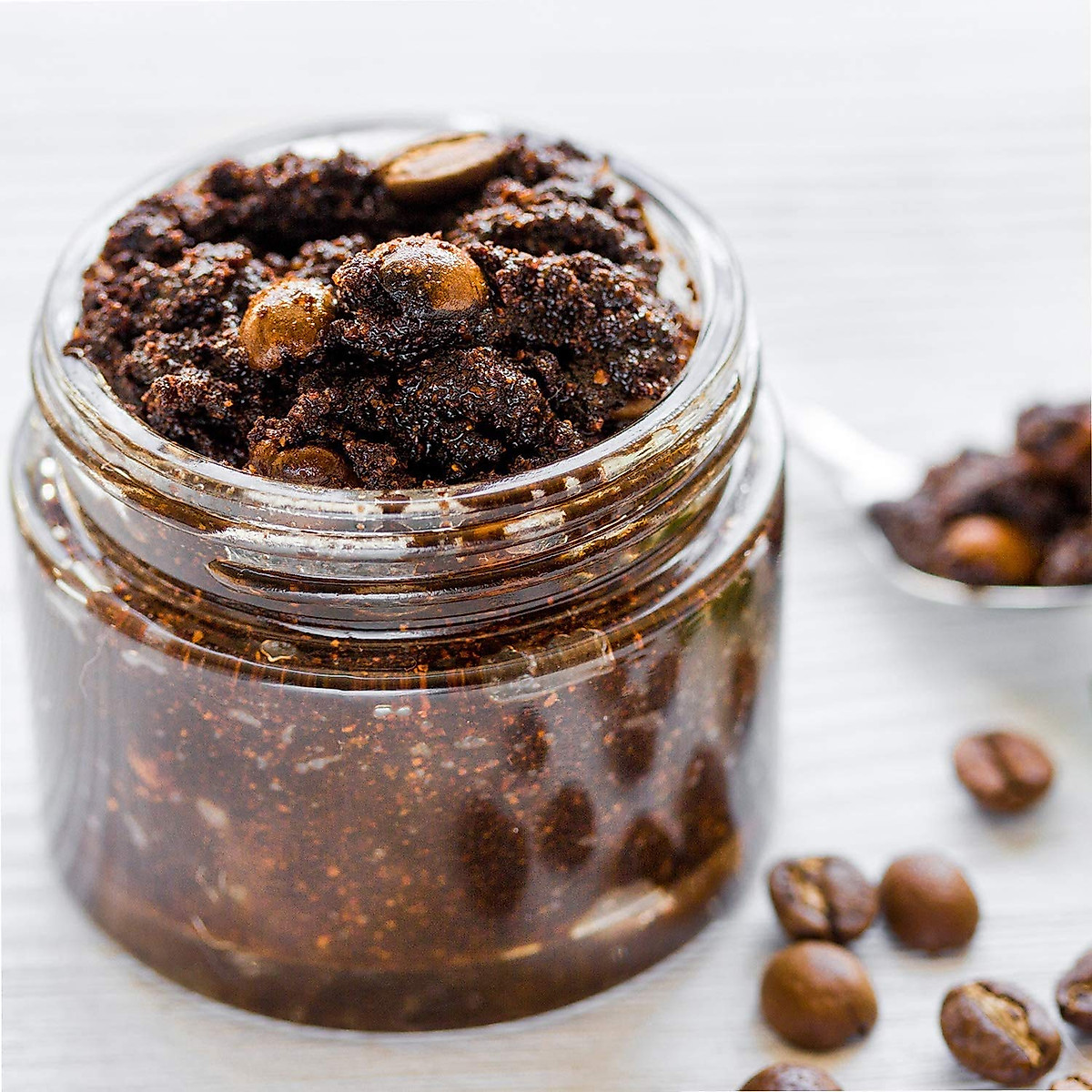 6 Ounce Plastic Jars with Aluminum Lid Leak Proof Clear Containers Jars for Store Liquid, Cosmetic, Cream, 6 Pcs