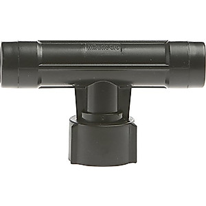 Swan Products MGEZFE3801 Miracle-Gro Soaker System Push on Fitting Replacement Piece: Feeder Connector, Black