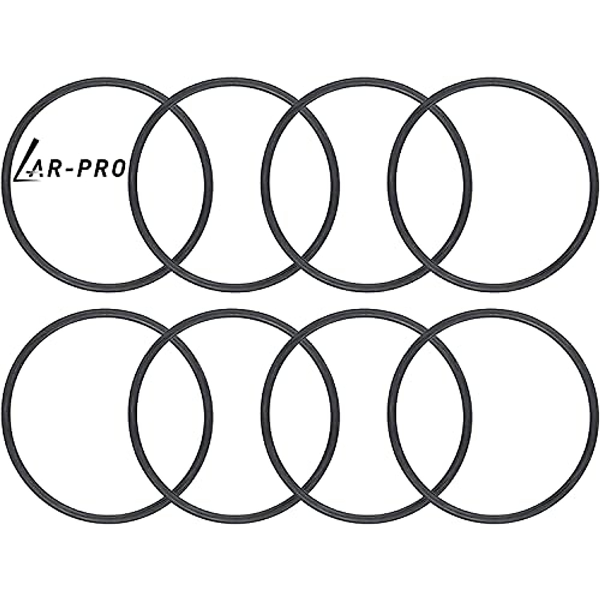 AR-PRO 8-Pack CLX200K Replacement O-Ring | Compatible with Hayward Pool Chlorinator Lid CL200/CL220, Exact Fit, Made of Premium, Heavy Duty Rubber