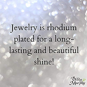 Biddy Murphy, Traditional Irish Claddagh Women's Earrings, Emerald Green Crystal Rhodium Plated Drops, Classic Silver Celtic Jewelry Made in Ireland by Artisan Jewelers