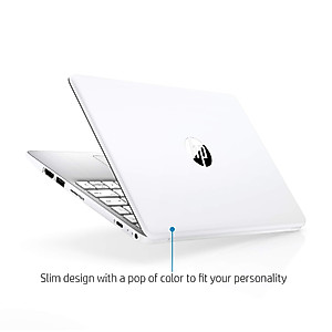 HP Stream 11-Inch Laptop, Intel X5-E8000 Processor, 4 GB RAM, 32 GB eMMC, Windows 10 Home in S Mode with Office 365 Personal and 1 TB Onedrive Storage for One Year (11-ak1020nr, Diamond White)