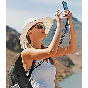 iPhone Charger Cable for Car (3FT/5FT), 2Pack Coiled Lightning Cable, [Apple MFi Certified] Retractable Charging Cord Compatible with iPhone 14/13/12/11 Pro Max/XS MAX/XR/XS/8/iPad/iPod/CarPlay