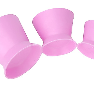 FILFEEL 4pcs Silicone Mixing Bowls Set, Paint Facial Mask Blending Dental Material Mixing Bowl Oral Hygiene Dental Tools for Alginate and Plaster Materials, Filler and Grout()