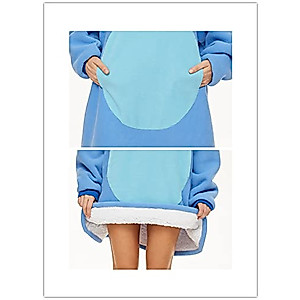 Cute Animals Blanket Onesie Hoodie Soft Warm Comfy Plush Halloween Costumes