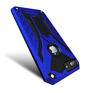 Kitoo Designed for iPhone 8 Plus Case with Kickstand, Military Grade 12ft. Drop Tested - Blue
