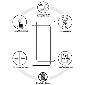 Compatible with Oppo Reno 7 4G Case Kickstand with Tempered Glass Screen Protector [2 Pieces], Hybrid Heavy Duty Armor Dual Layer Anti-Scratch Phone Case Cover, Red