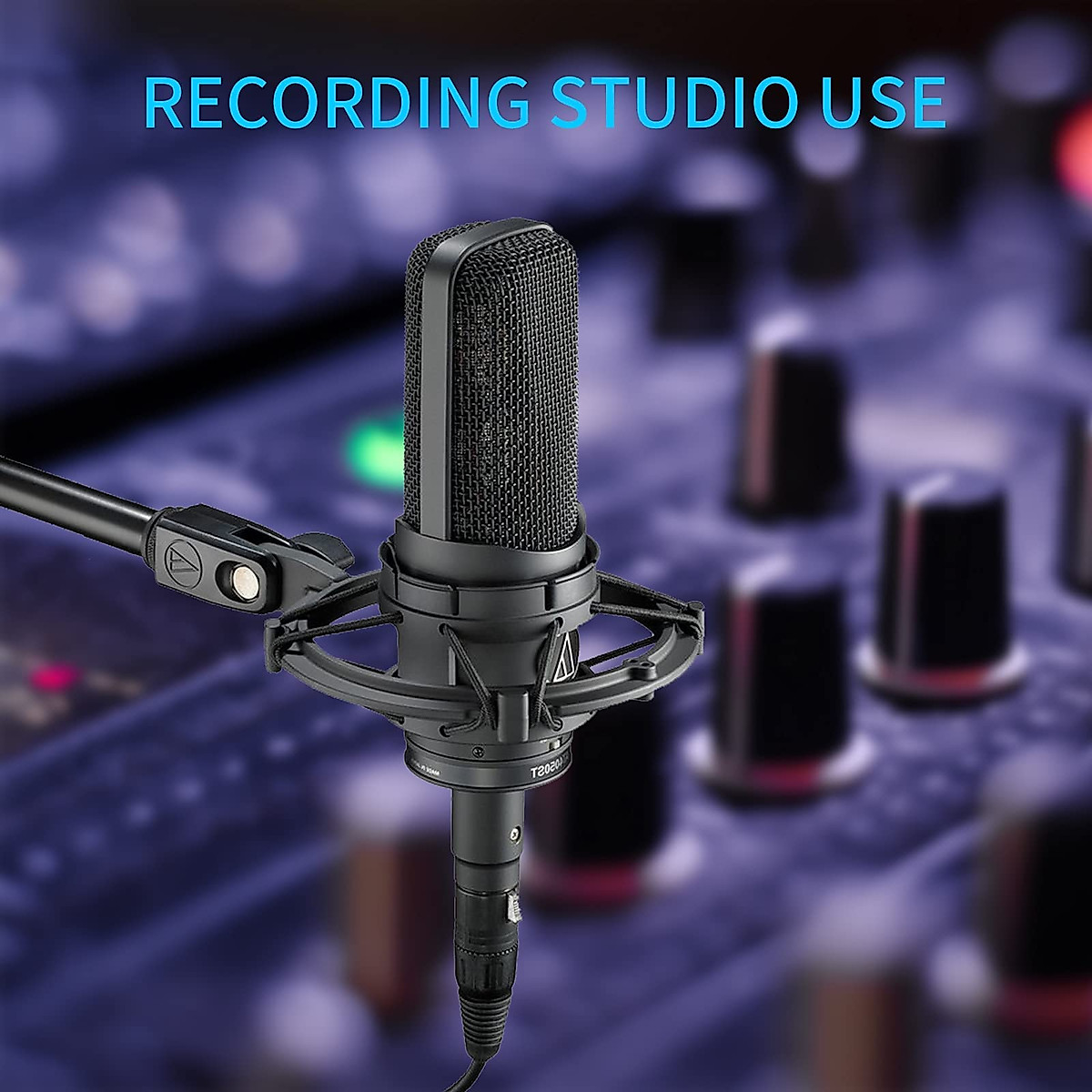 Oluote XLR Microphone Cable, XLR Male to Right Angle Female Cable 3 PIN XLR to XLR Cable XLR Mic Patch Audio Cable Cord (0.650)