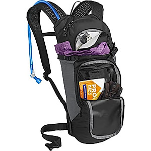 CamelBak Lobo 9 Bike Hydration Pack - Helmet Carry - Magnetic Tube Trap- 70oz, Black