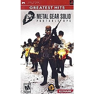 Metal Gear Solid Portable Ops - Sony PSP