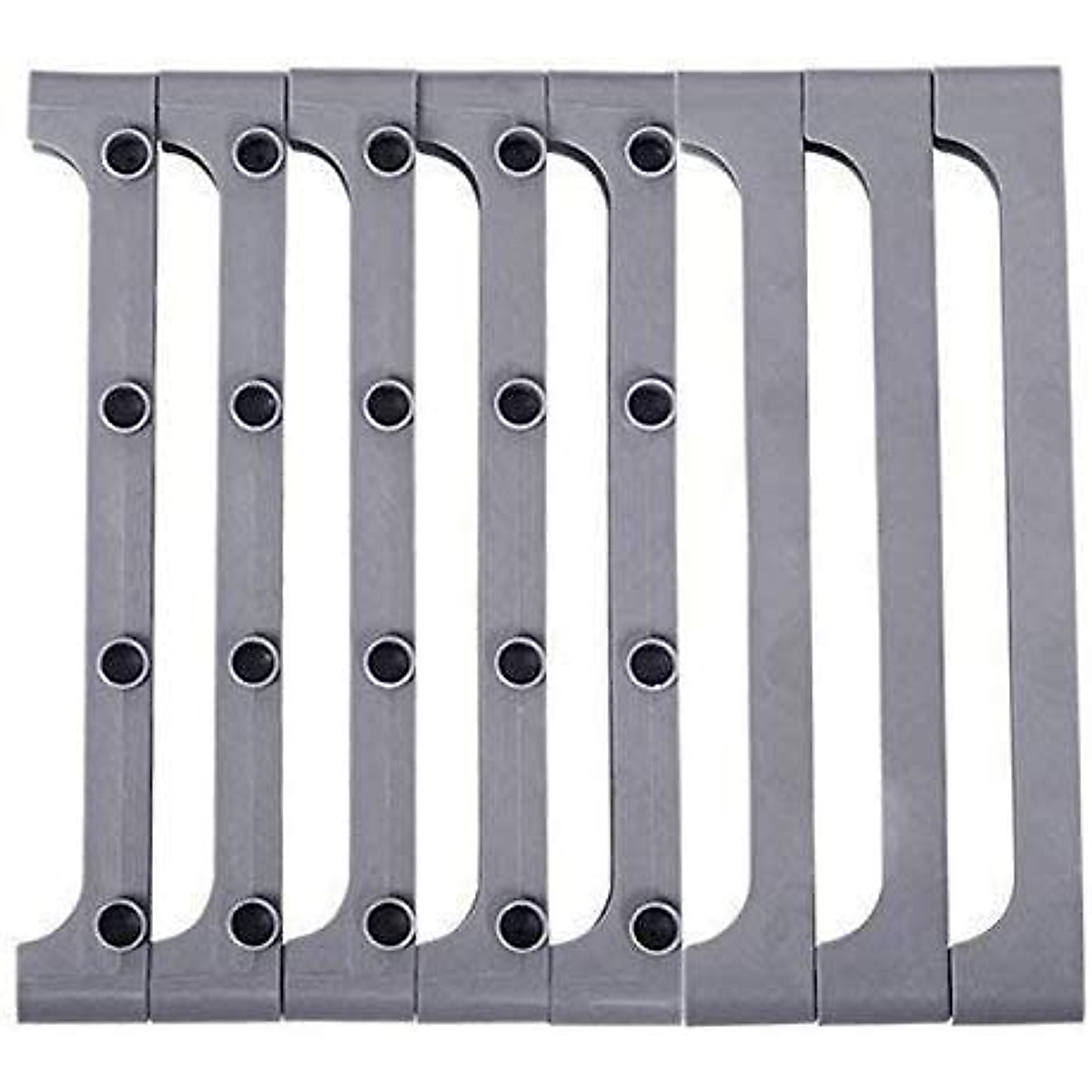 Rerii Cube Storage Shelves, 5 Cubes Closet Bedroom Organizer, Bookshelf Bookcase for Bedroom, Living Room, Small Spaces, 6-Layer