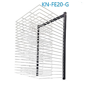 Art Drying Rack for Classroom Drying Rack for Art Drying Rack for Art Metal Wire Work Display Rack, Solid Metal, Art Carts With Wheels for Classroom Art Studios and Home Use. Drying & Print Racks