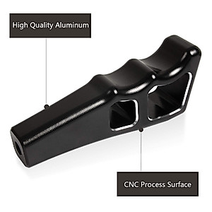 RANSOTO UTV Shift Knob Gear Selector Shift Knob Grip Aluminum Compatible with 2017-2024 Can Am Maverick X3 / X3 MAX Replace 715004866