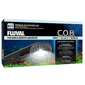 Fluval C.O.B. (Chip On Board) Nano Aquarium LED Lighting, 6.5 Watts
