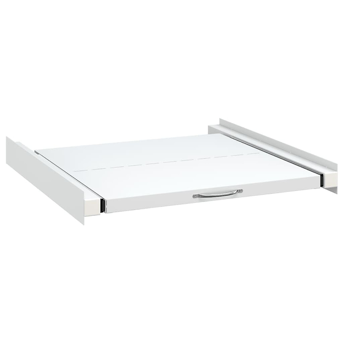 Matalde Double Washing and Drying Machine Pedestal with Drawers White-570