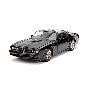 Jada Toys Fast & Furious 1:24 1977 Pontiac Firebird Die-cast Car, Toys for Kids and Adults, Black