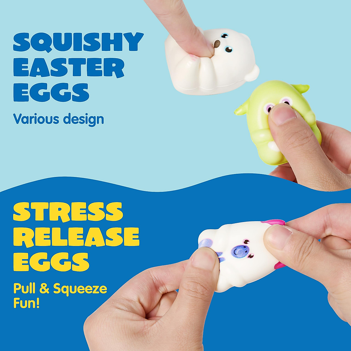 JOYIN 20 Pcs squishy toys Kawaii Animal Party Favors for Kids Slow Rising Toys for Boys and Girls Stress Relief Squeeze Toys for Birthday Party Gifts Goodie Bag Stuffers Pinata Stuffers