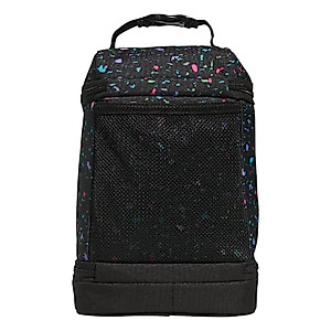 adidas Unisex Excel 2 Insulated Lunch Bag Discontinued, Speckle Black/Bliss Pink, One Size