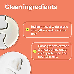 ATTITUDE Colorlast Hair Conditioner, For Color Treated Hair, Protects Color, Naturally Derived Ingredients, Vegan Detangler, Dermatologically Tested, Avocado Oil and Pomegranate, 8 Fl Oz