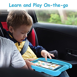 Kids Tablet, Tablet for Kids, 7 Inch Screen, 2+32GB Android 11 Learning Tablet, Parental Control, Kids Content Pre-Installed, with Bluetooth WiFi, YouTube Netflix Hulu, Kid-Proof Case (Rose Pink)