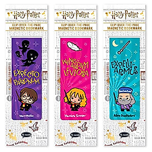 Harry Potter & Friends Jumbo Magnetic Bookmarks, Set of 3