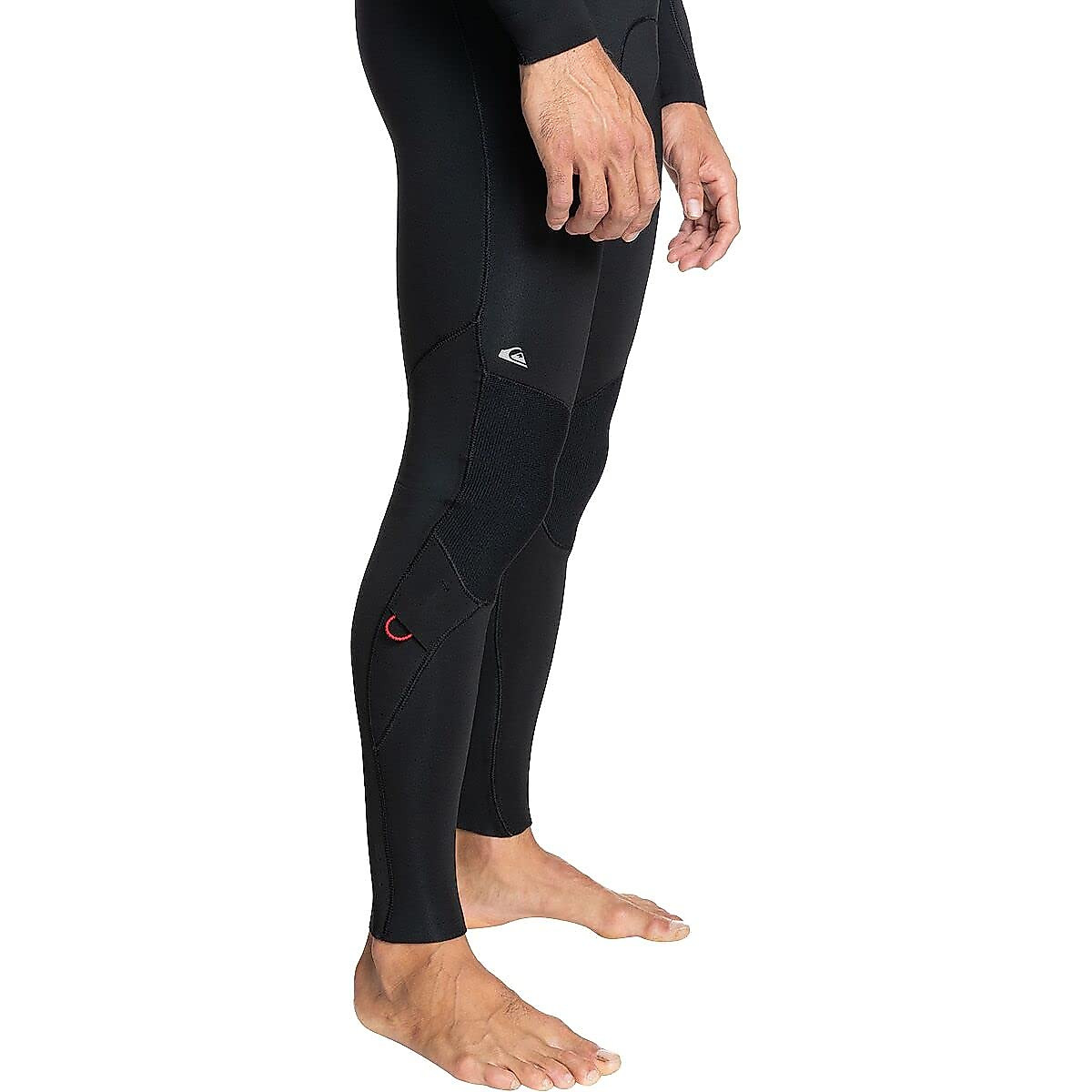 Quiksilver Mens 3/2 Sessions Chest Zip Wetsuit - Black | Medium