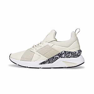 Puma Women's Muse X5 Sneaker, Vaporous Gray White Black, 11