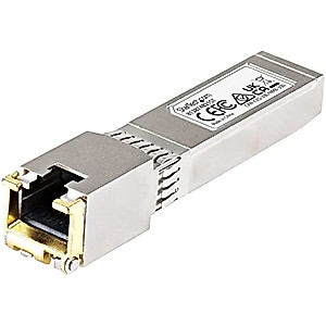StarTech.com HPE 813874-B21 Compatible SFP+ Module - 10GBASE-T - SFP to RJ45 Cat6/Cat5e - 10GE Gigabit Ethernet SFP+ - RJ-45 30m - HPE BladeSystem, c-Class (813874B21ST)