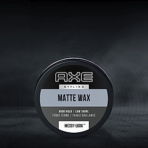 Axe Styling Messy Look Textured Matte Hairstyle Pomade Easy to Use Styling Hair Product 2.64 oz