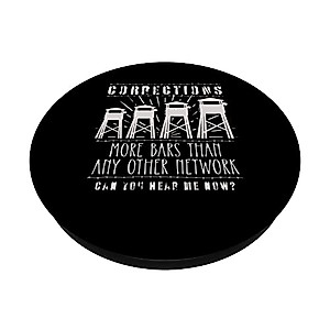 Correctional Officer Women Men Corrections Officer Apparel PopSockets Swappable PopGrip