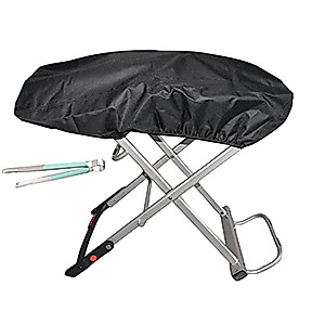 Heavy Duty Replacement Grill Cover for Weber 9010001 Traveler Portable Gas Grill - All Weather Protection Waterproof Cover