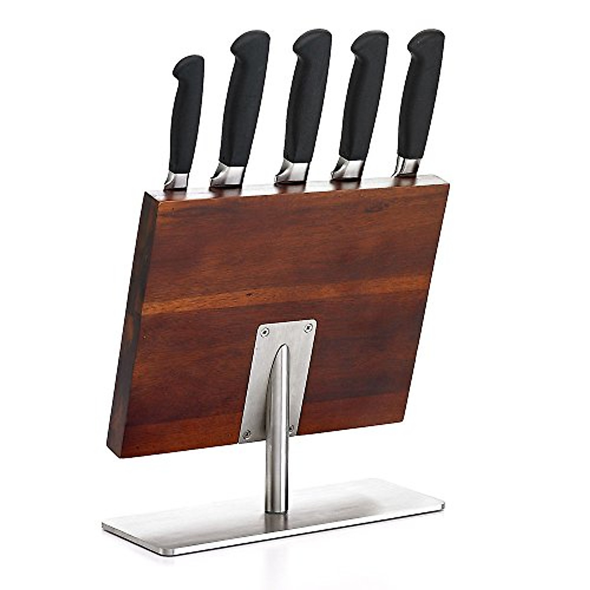 Mercer Culinary Genesis 6-Piece Magnetic Board Knife Set, 11 3/8 x 9, 11 1/2 inch high, Stainless Steel