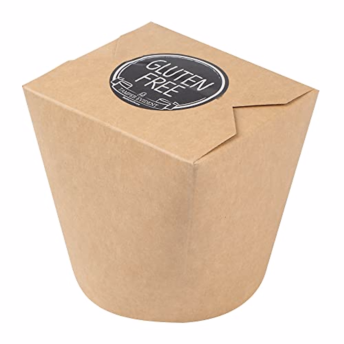 Restaurantware Label Tek 2 Inch Tamper-Evident Stickers For Gluten Free Food 500 Rolled Tamper Seal Stickers - Chalkboard Design For Safe Food Delivery Black With White Font Plastic To Go Stickers