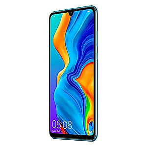 HUAWEI P30 Lite New Edition Marie-L21BX Dual-SIM 256GB (GSM Only | No CDMA) Factory Unlocked 4G/LTE Smartphone (Peacock Blue) - International Version