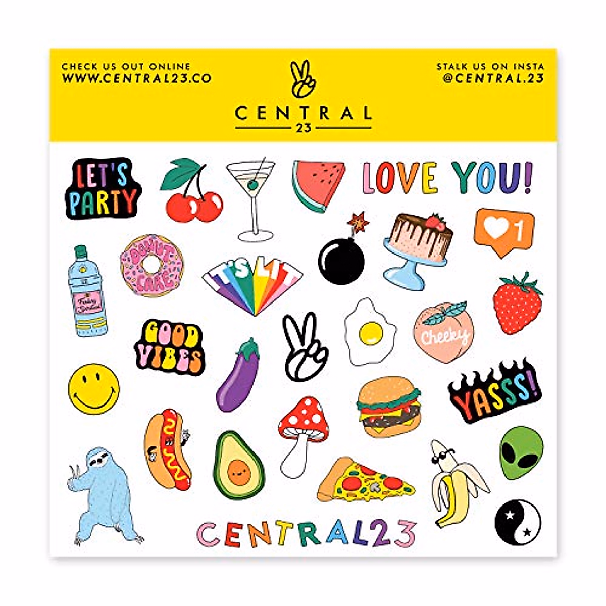 Central 23 - Rude Birthday Cards for Men - 'Today Is All About You' - Funny Sister Birthday Card - Cheeky Birthday Card for Brother - Fun Birthday Card for Dad - Comes With Fun Stickers