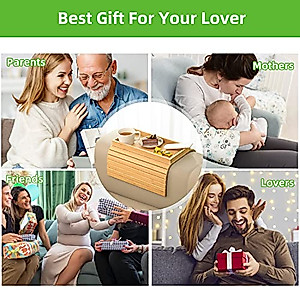 GEHE Sofa Arm Tray Bamboo Sofa Tray Table for Couch, Sofa Armrest Tray Table Anti-Slip Arm Table Clip On Tray Sofa Table, Couch Cup Holder for Snacks,Phone,Control,Cups,Flexible and Foldable