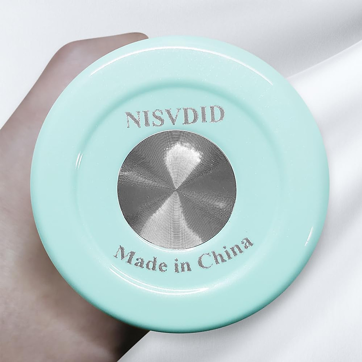 Insulated Coffee Travel Mug, NISVDID 16.2OZ Vacuum Water Bottle with Flip Top Lid, Stainless Steel Leak-Proof Tumbler Cup for Office School Outdoor (Blue)