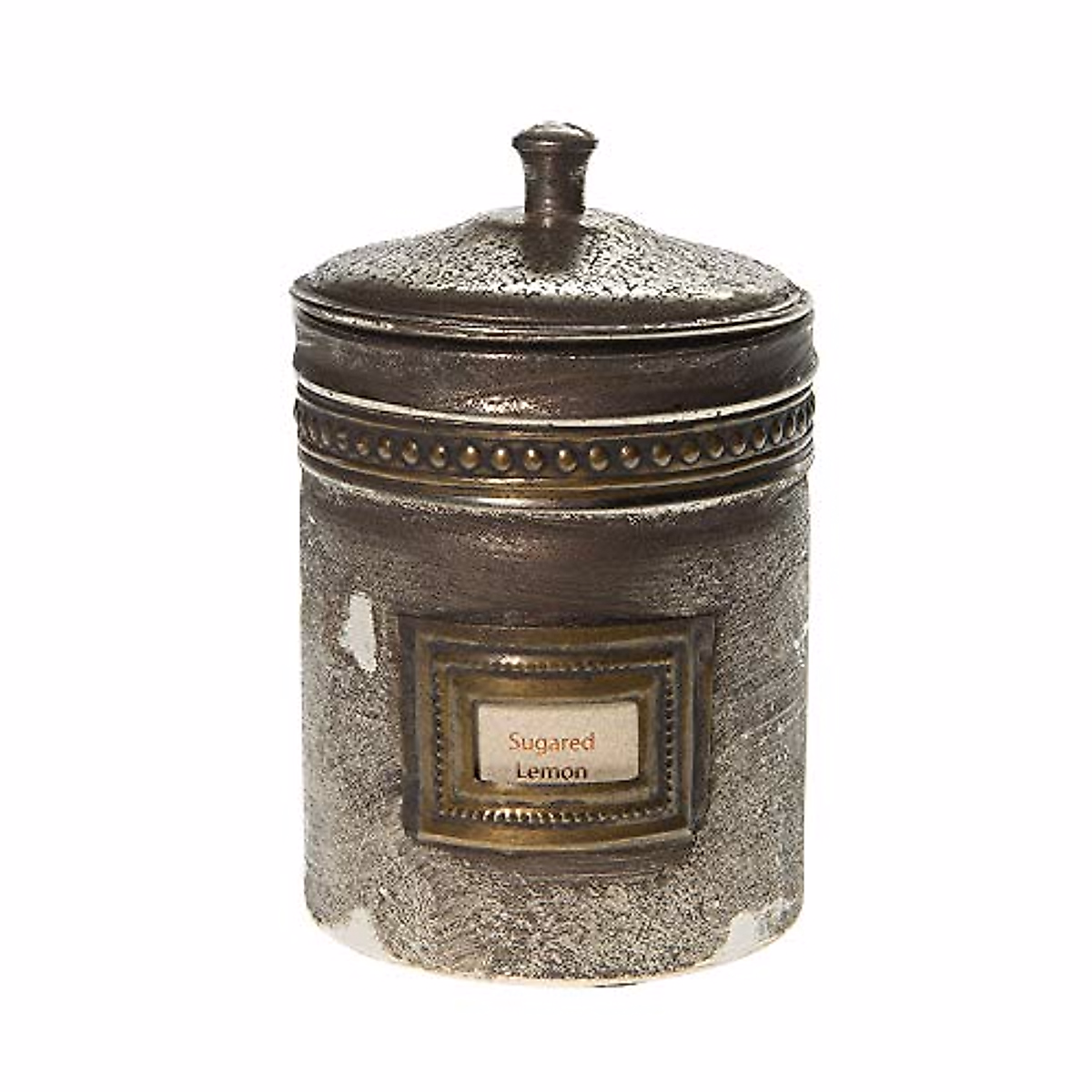 Himalayan Trading Post, Cafe Tin Sugared Lemon Candle 9oz