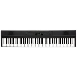 Korg 88 Portable Digital Piano with Semi-Weighted Keys and Built-in Speakers, with Sustain Pedal, Music Stand, and Power Supply (LIANO),Black