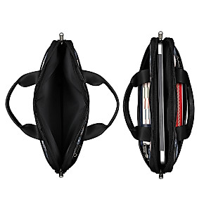 Paisley Retro Pattern Laptop Computer Bag Waterproof Shoulder Messenger Bag 13-15 inch Durable Laptop Tote Bag with Shoulder Strap Handle Lightweight Crossbody Briefcase