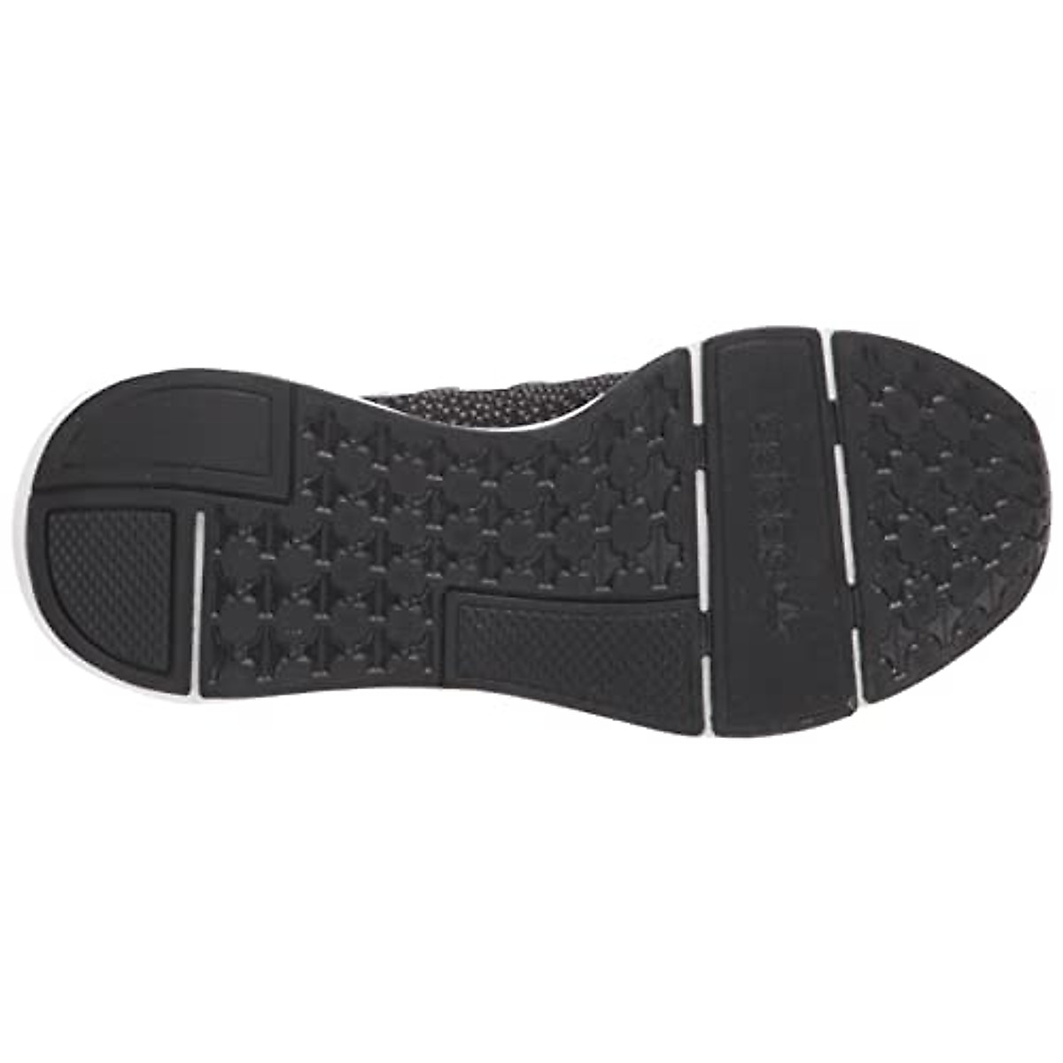 adidas Women's Swift Run 22 Sneaker, Black/White/Grey, 8