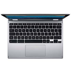 Chromebook Spin 311 11.6" HD Convertible 2-in-1 Touchscreen Laptops, Mediatek MT8183C(8-core CPU), Up to 2 GHz, 4GB RAM, 64GB SSD, Wi-Fi 5, USB-C, Long Battery Life, Chrome OS, Free Stylus Pen