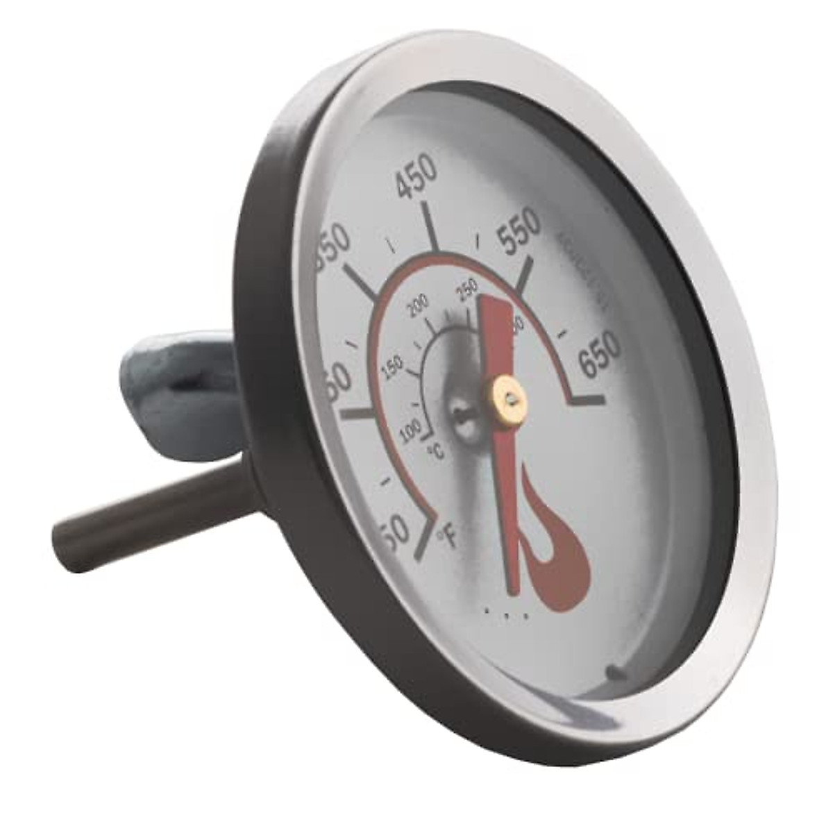 Char-Broil 7484426P06 Temperature Gauge, Standard, Silver